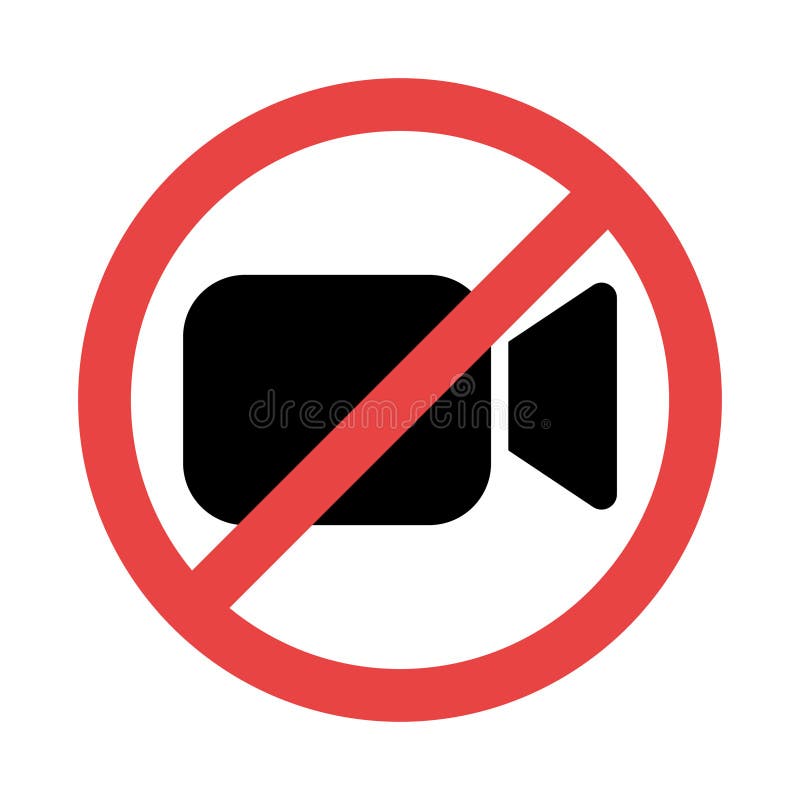 Video Prohibited Stock Illustrations – 1,166 Video Prohibited Stock ...