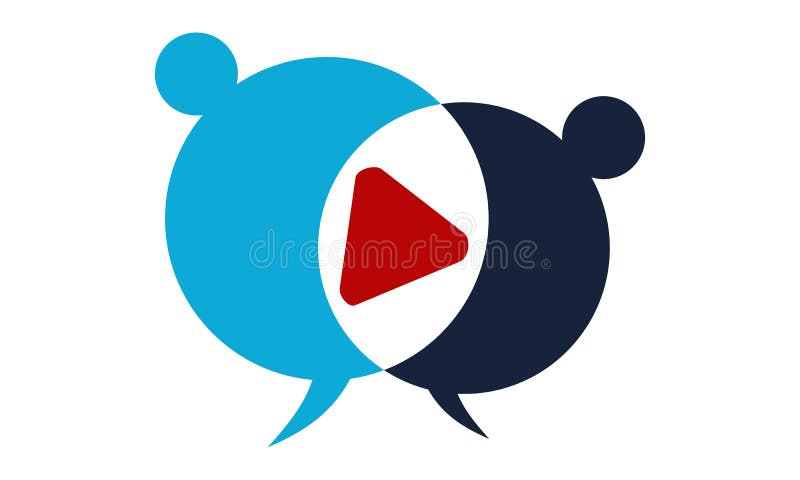 Viral Video Sharing stock vector. Illustration of advertisement - 105967379