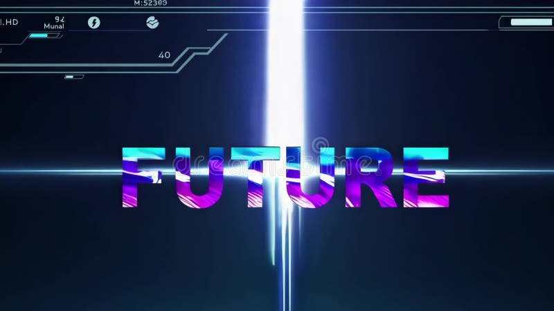 Exploring Futuristic Technology through Dynamic Visual Footage Stock ...