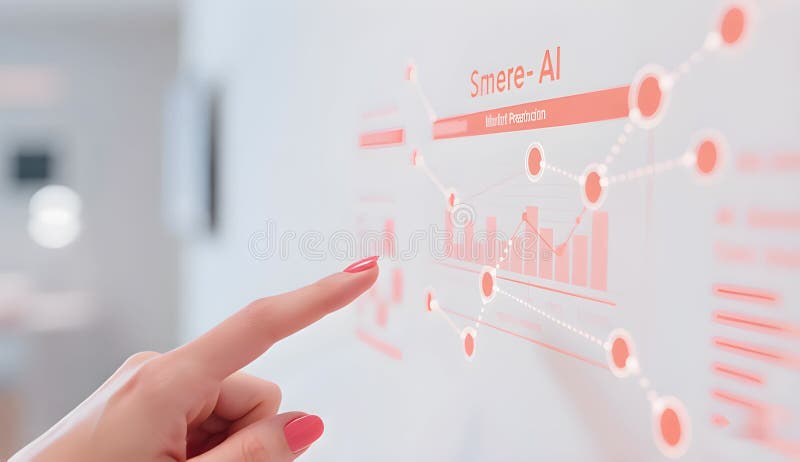 Smart Touch: Navigating the Future of Analytics Stock Video - Video of ...