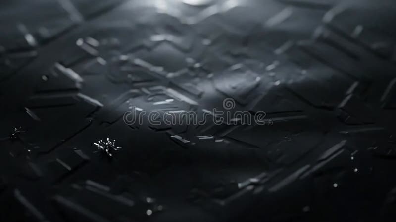 Abstract Dark Textured Surface Morphing with Wave Ripple and Geometric ...