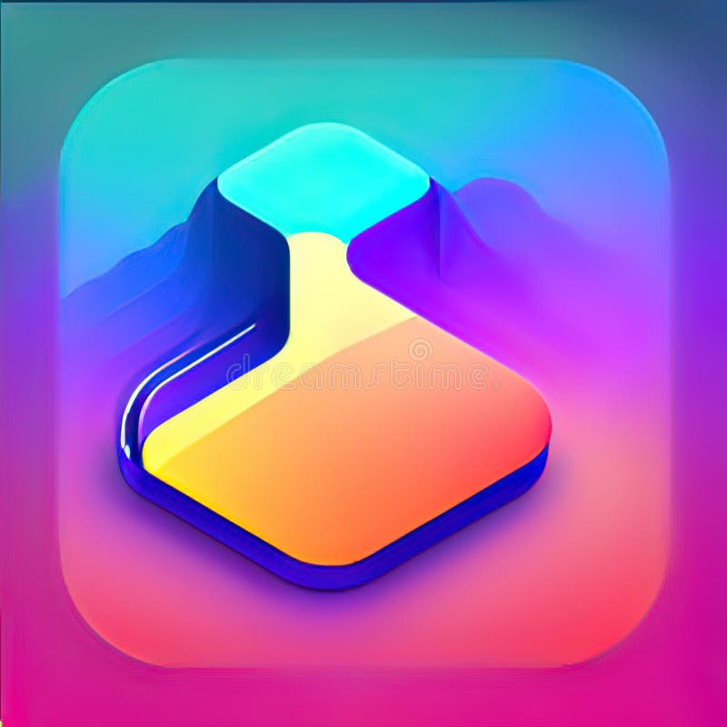 Video-Streaming-Software-Symbol. Generative Hilfe. Stock Abbildung ...