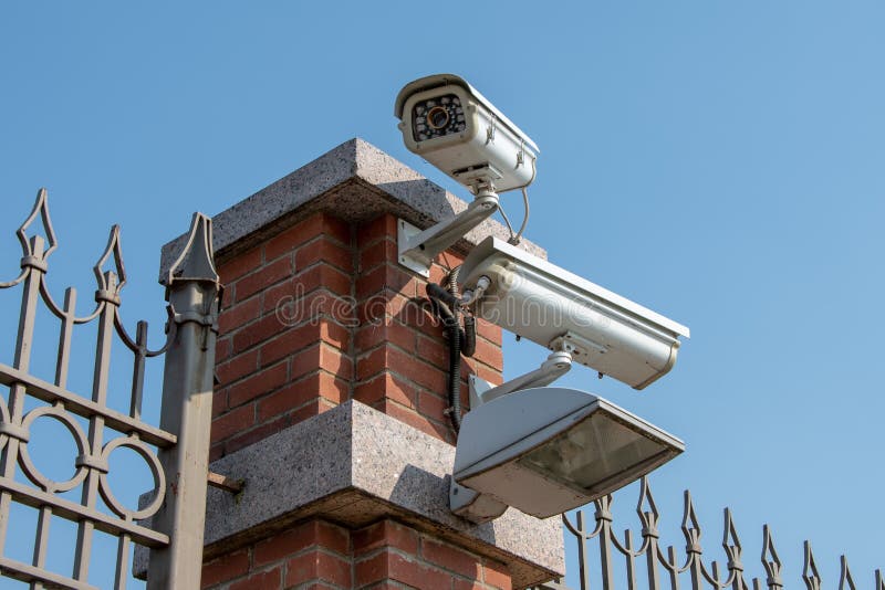 Video Surveillance Camera on a Pole, Tracking and Control of the ...