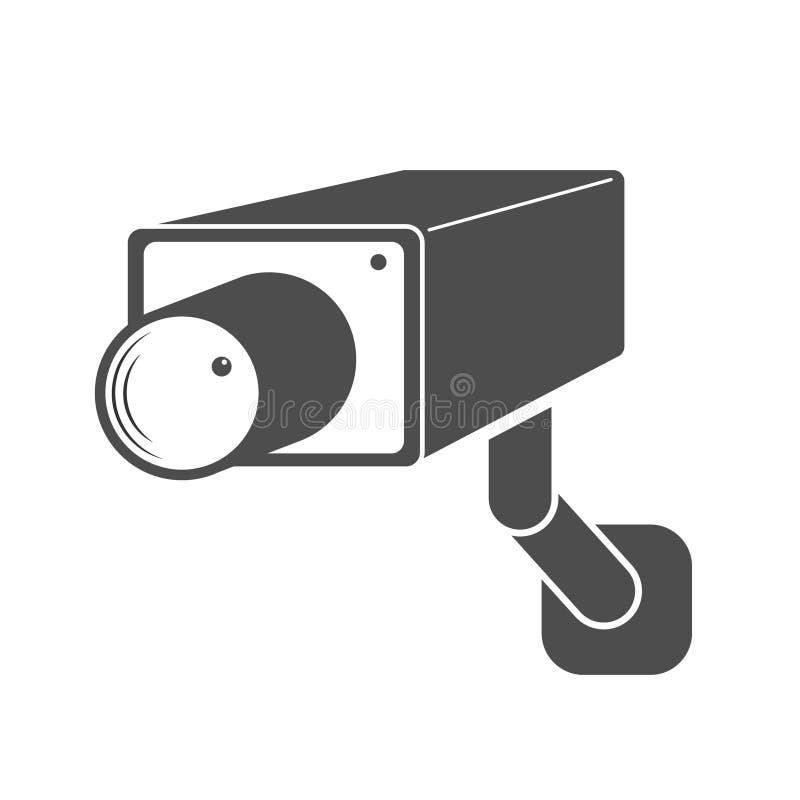 Video Surveillance Icon. Video Camera Icon Stock Vector - Illustration ...