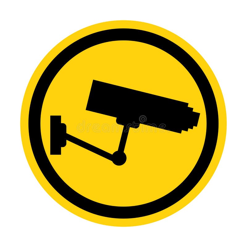 Video Surveillance Icon.CCTV Camera Stock Vector - Illustration of ...