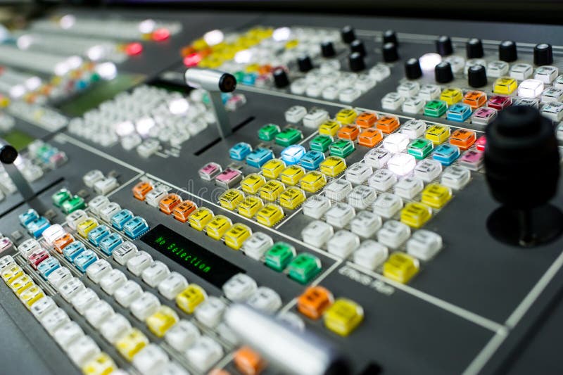 Video Switcher stock image. Image of engineering, compositing - 29513317