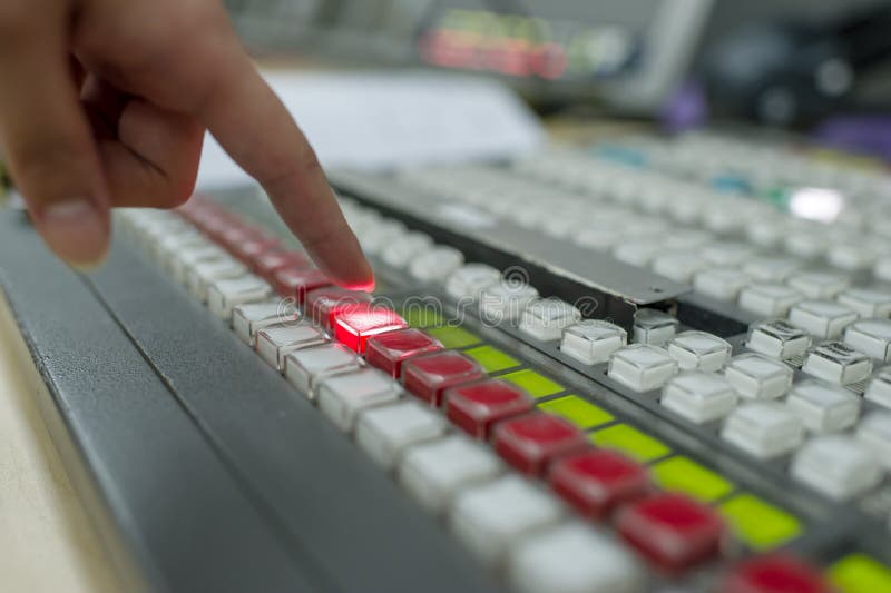 Video Switcher stock image. Image of broadcasters, creative - 29513475