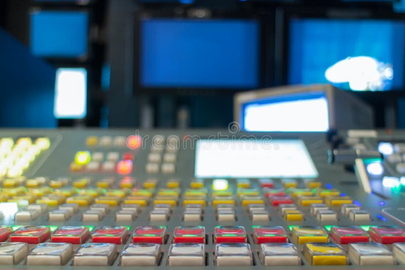 Video switcher stock image. Image of professional, broadcasting - 49529235