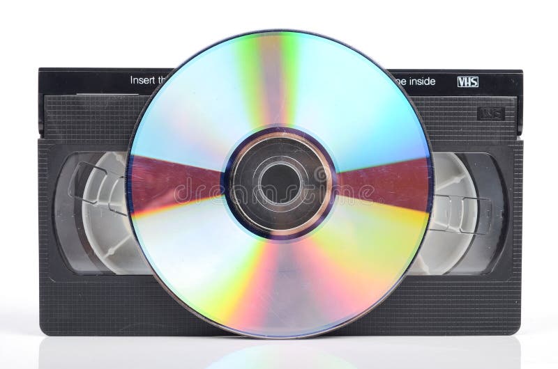 Video tape and DVD stock image. Image of record, modern - 29231215