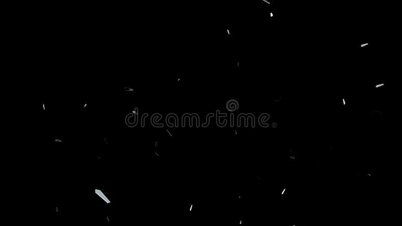 Glass Breaking Toward Camera Animation Stock Footage - Video of ...