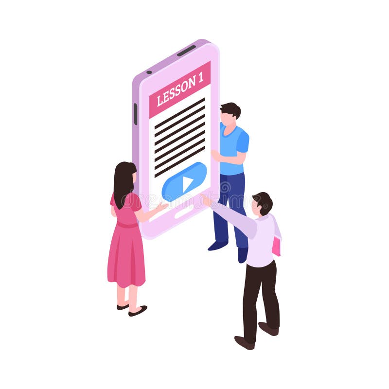 Video Tutorial Icon stock illustration. Illustration of motivation ...