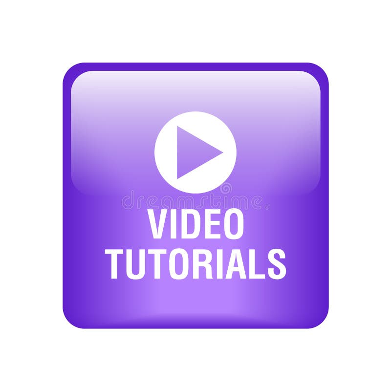 Tutorials Button Stock Illustrations – 871 Tutorials Button Stock ...