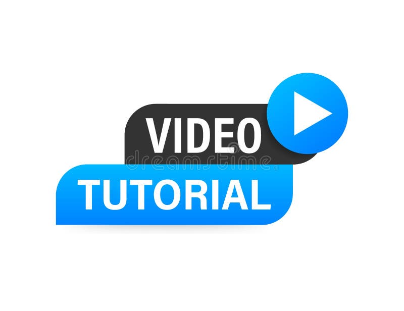 Tutorials Button Stock Illustrations – 871 Tutorials Button Stock ...