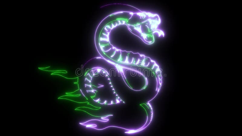 Video of Viper Snake with Flame Stock Footage - Video of dangerous ...