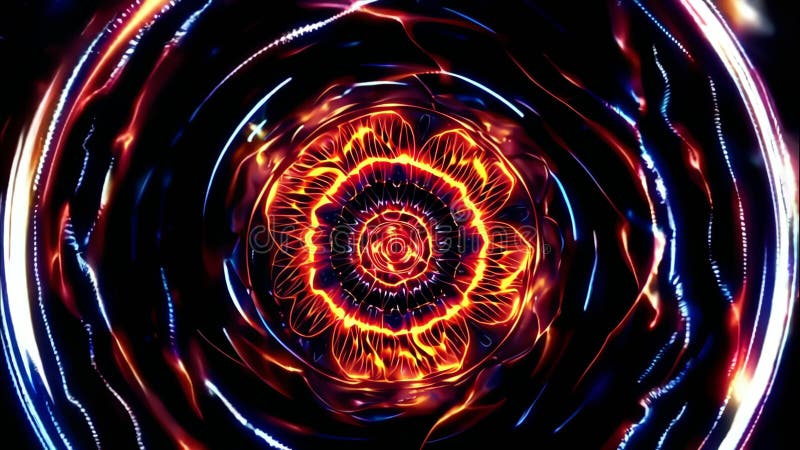 Enchanted Circle for a Fantasy Ritual Scene Stock Footage - Video of ...