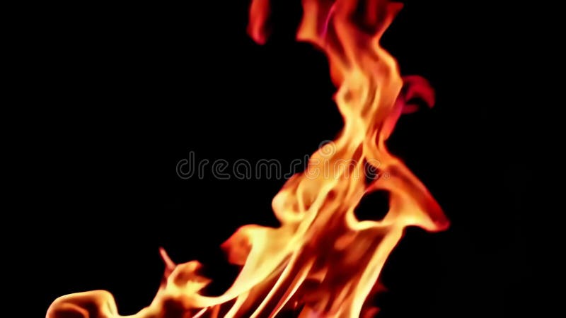 Intense Flickering Flame stock video. Video of scorching - 374434987