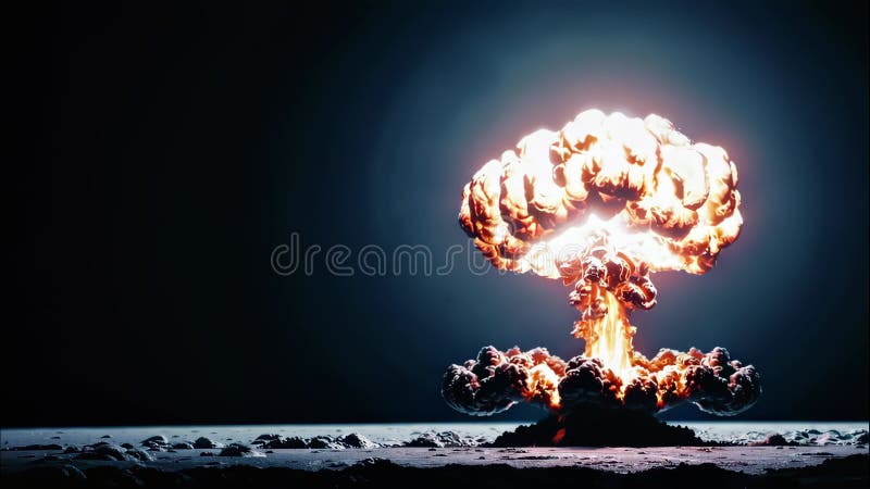 Nuclear Explosion Shockwave, Expanding Flash Stock Footage - Video of ...