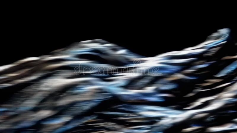 Vivid Waves of Visual Space Stock Video - Video of energy, illusion ...