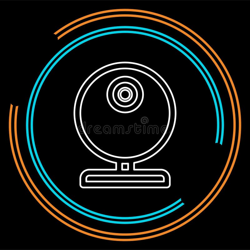 Video Web Cam - Chat Camera Icon, Vector Webcam Stock Vector ...
