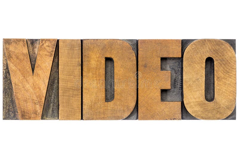 Video Word Wood Type Stock Photos - Free & Royalty-Free Stock Photos ...