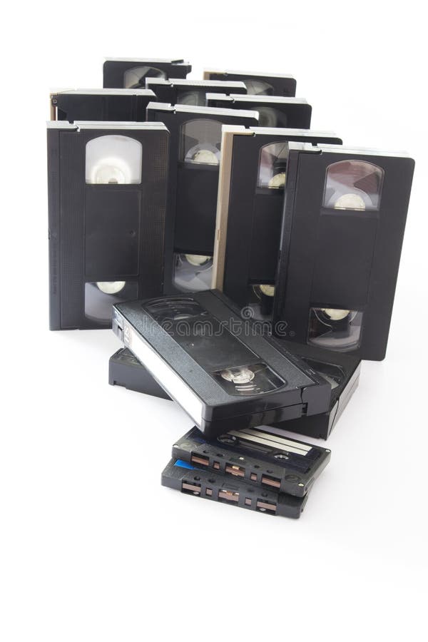 Videocassette stock image. Image of play, black, analog - 53443045