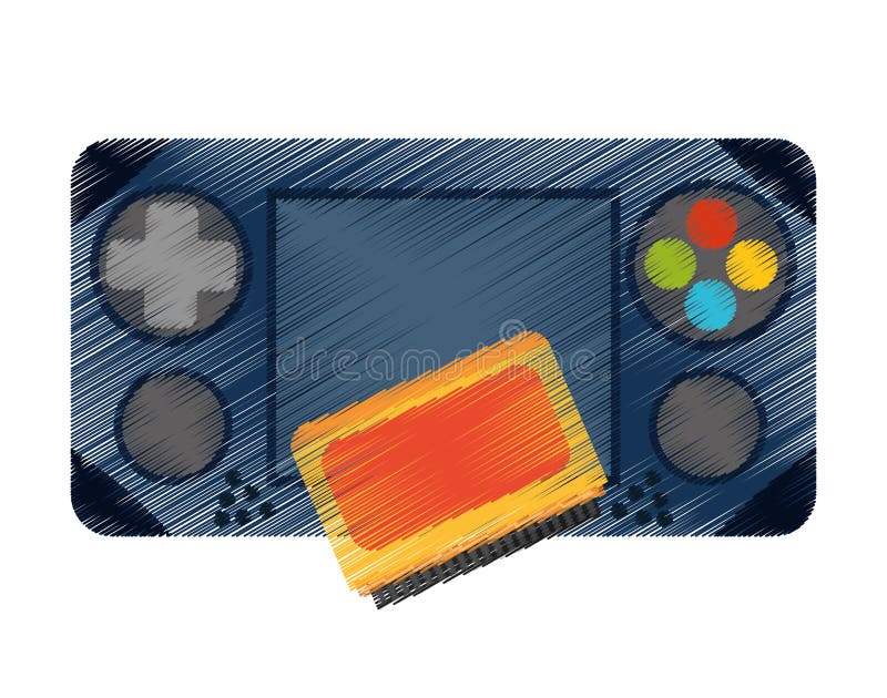 Videogame control design stock vector. Illustration of holding - 80438601