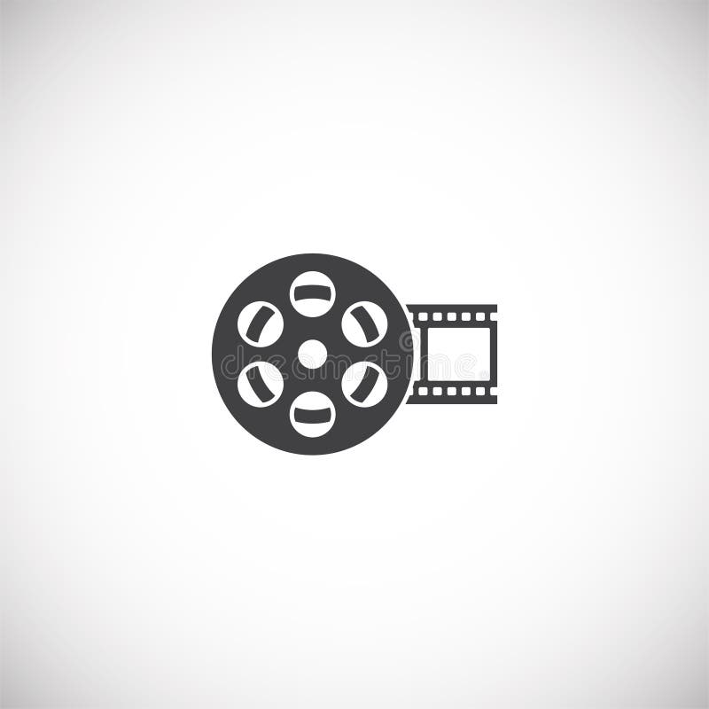 Videography Related Icon on Background for Graphic and Web Design ...