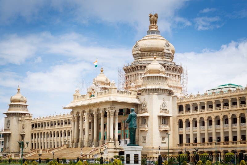 Vidhana Soudha the Legislative Building in the Karnataka State Capital ...