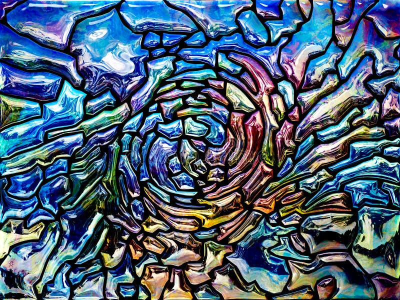 Vidrio iridiscente foto de archivo. Imagen de concepto - 57717540