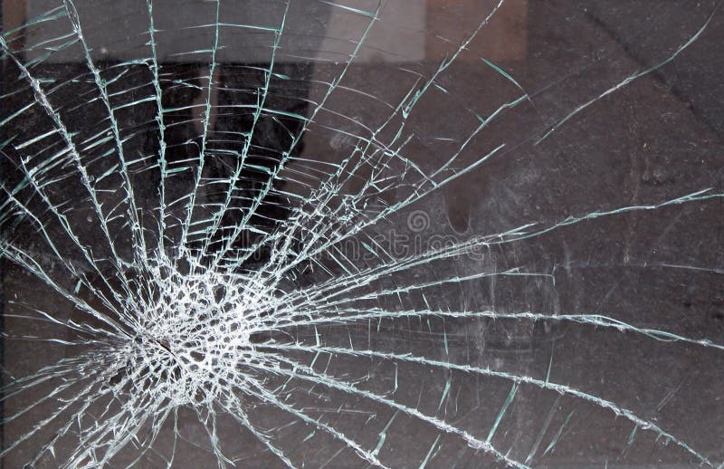 Vidrio roto foto de archivo. Imagen de astilla, aplastar - 17904