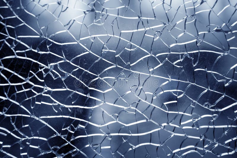 Vidrio roto foto de archivo. Imagen de grieta, ventana - 18893774