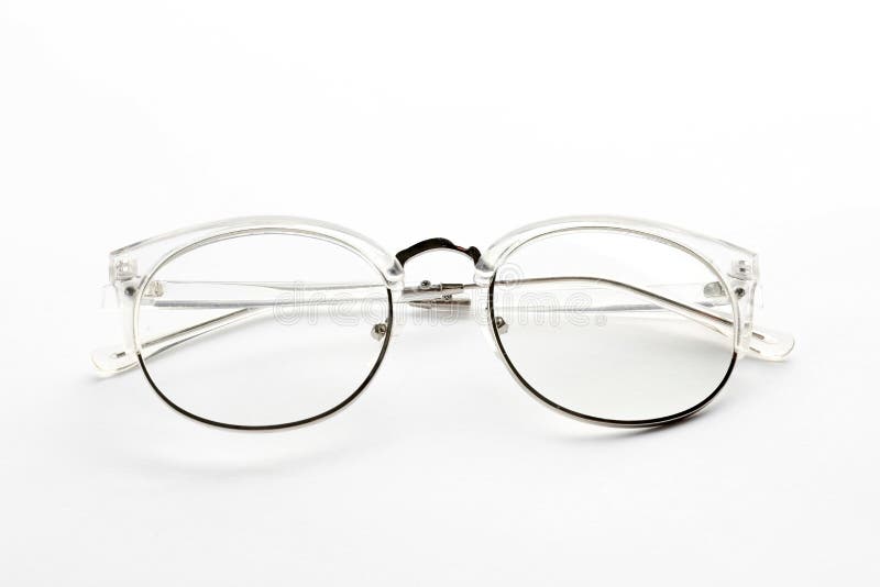 Vidrios Con Las Lentes Correctivas Foto de archivo - Imagen de paciente ...