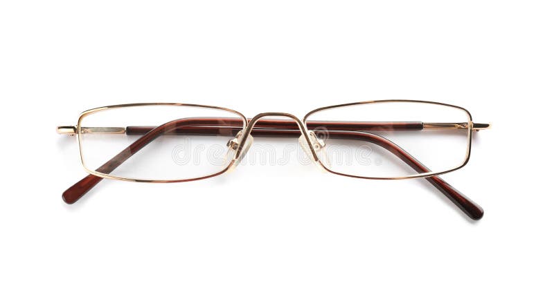 Vidrios Con Las Lentes Correctivas Foto de archivo - Imagen de ...