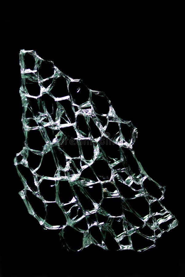Vidro quebrado foto de stock. Imagem de lasca, dano, rachado - 36151866