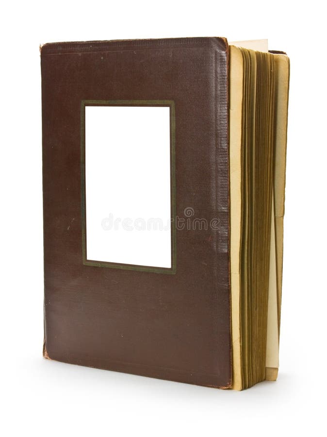 Vieil album d'illustration image stock. Image du objet - 11609703