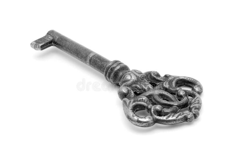 Clé photo stock. Image du argent, antiquité, loquet, rétro - 359042