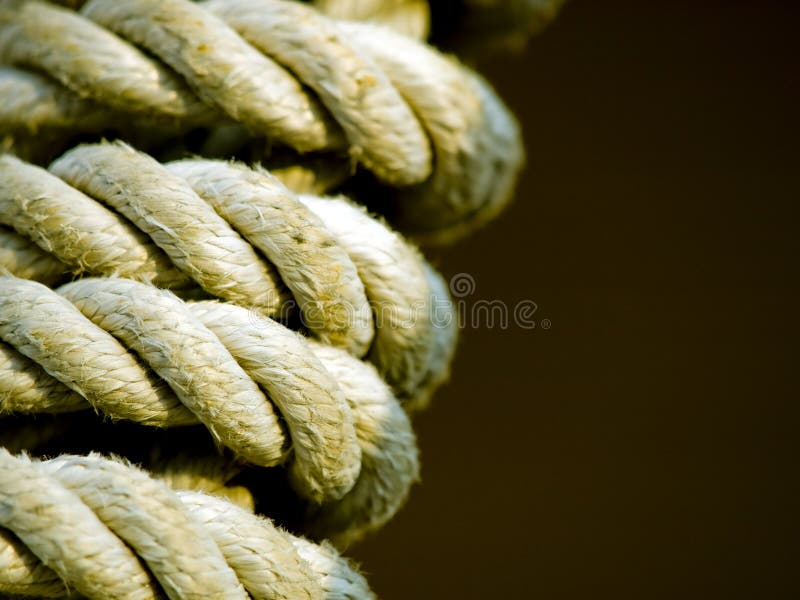 Corde tendue image stock. Image du lien, jetée, torsion - 99945