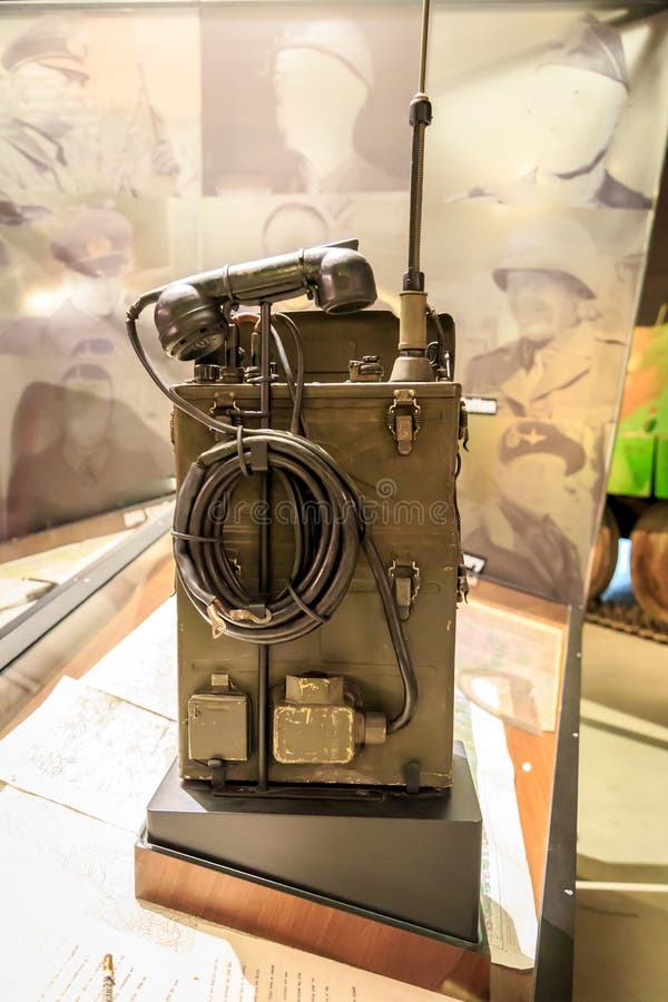 Poste Radio De La Guerre Mondiale 2 Image stock - Image du poste ...