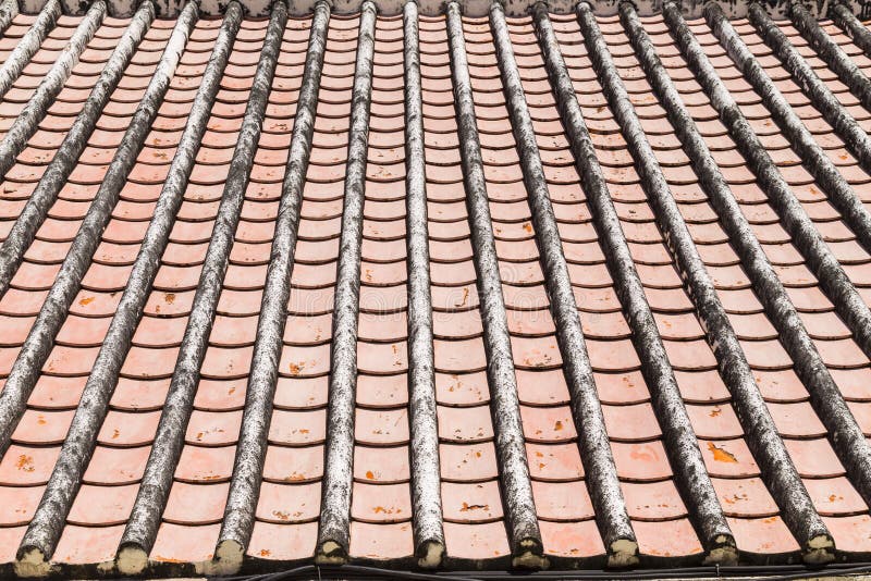 Vieille Texture De Toit De Tuile Photo stock - Image du toit ...