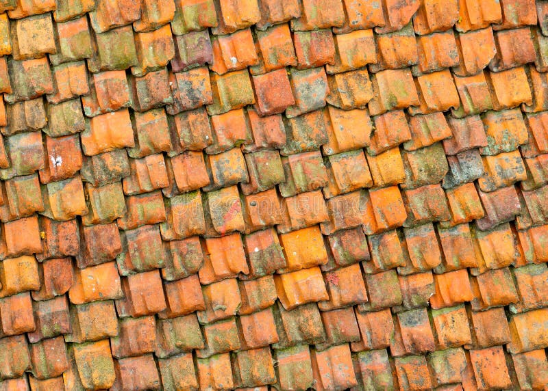 Vieille Texture De Toit De Tuile Photo stock - Image du tuile, vieille ...