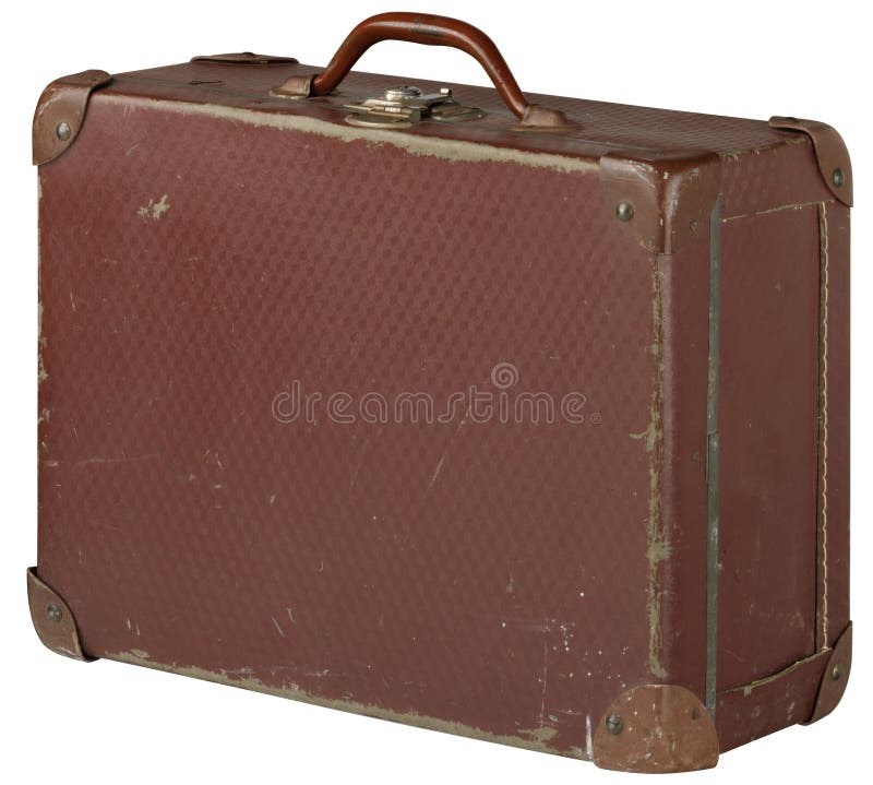 Vieille valise image stock. Image du antiquité, domestique - 1084729