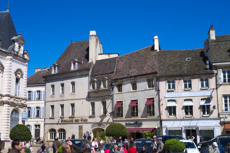 Vieille ville de De Beaune image stock éditorial. Image of vieux - 72830419