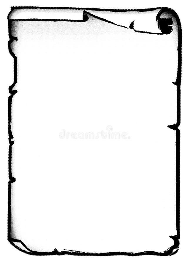 Viejo Marco Del Pergamino Imagen. Imagen: 15941814