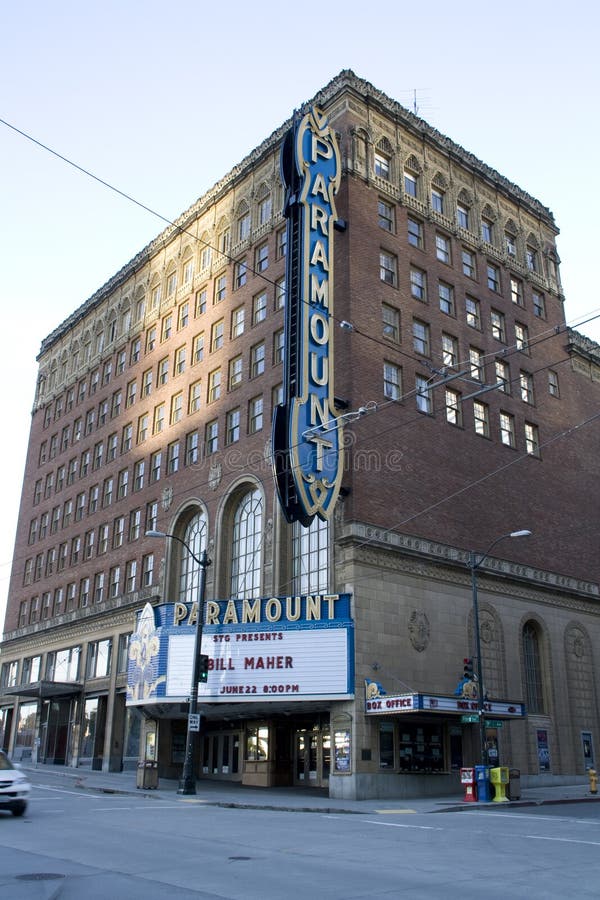 Teatro Paramount Boston, Massachusetts Imagen de archivo editorial ...