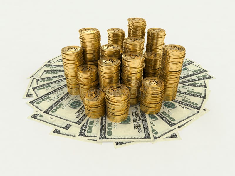 Viel Geld stockbild. Bild von überall, querneigung, austausch - 23656953