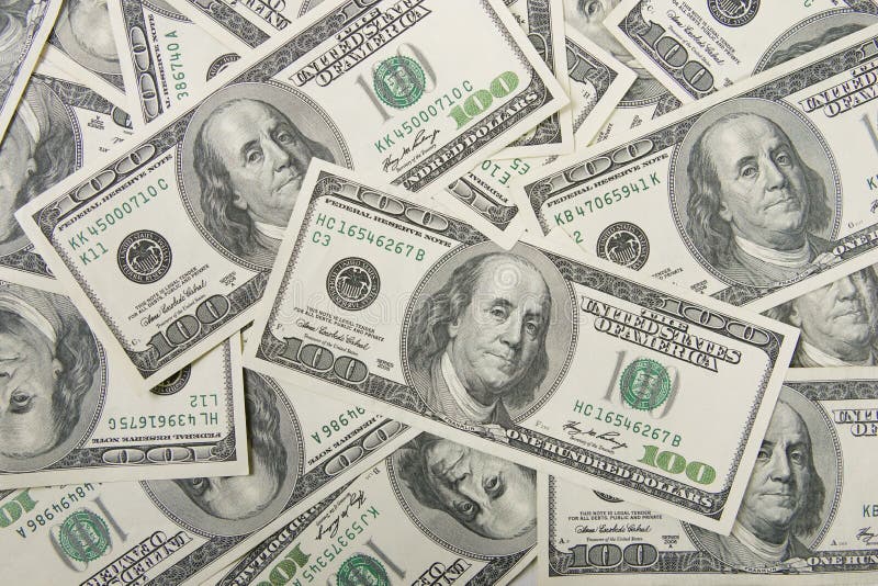 Viel Geld (US-Dollar) stockfoto. Bild von hunderte, papier - 36295376