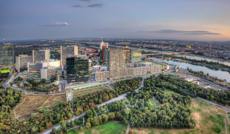 Vienna stock photo. Image of environment, modern, osterreich - 29242028