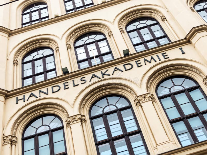 School building facade stock photo. Image of building - 48826862