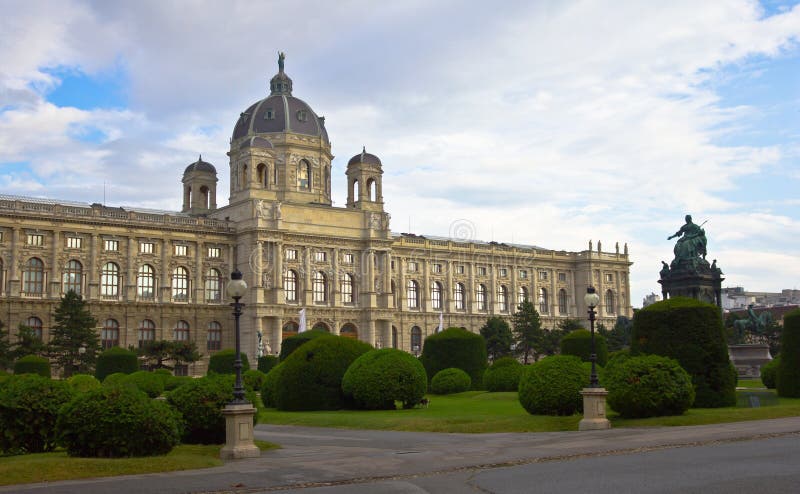 Vienna Art History Museum stock image. Image of architecture - 20672845