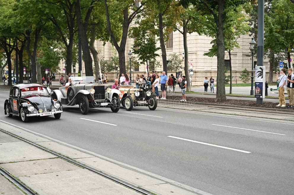 Vienna Classic Days Oldtimer Event â€“ 20.08 Editorial Photo - Image of ...